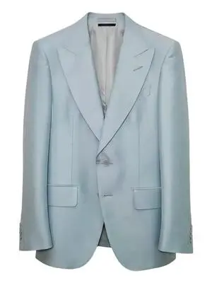 TOM FORD V-cut Lapel Suit - Blue