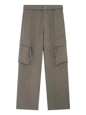 THE FRANKIE SHOP Kelly Cargo Trousers - Grey
