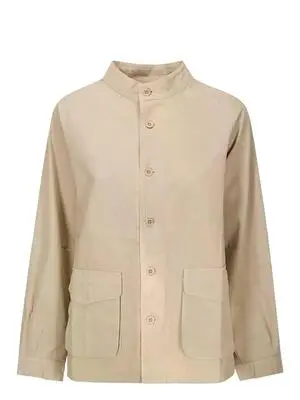 LABO.ART Buttoned Flap-Pocket Jacket
