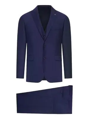Tagliatore Single-breasted Suit - Blue