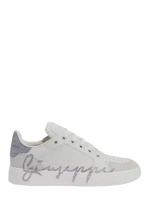 GIUSEPPE ZANOTTI Leather Sneakers - White