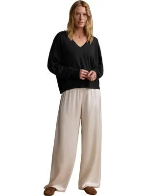 Jenni Kayne Dree V-neck Sweater - Black