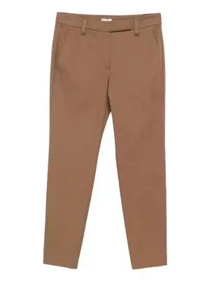 Brunello Cucinelli Twill Trousers - Brown