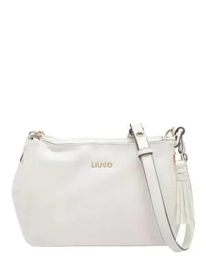 Liu Jo Logo-plaque Tassel Shoulder Bag - White