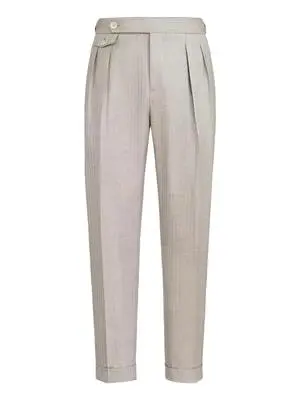 Brunello Cucinelli Cashmere Tailored Trousers - Neutrals