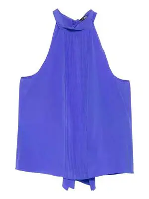 TOM FORD Tie Neck Top - Purple