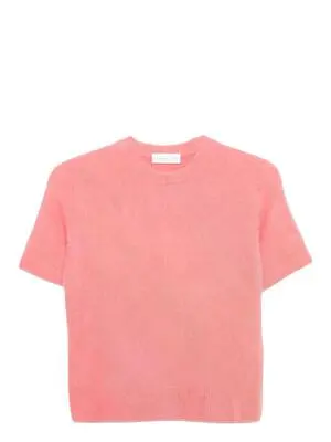 ROBERTO COLLINA Short Sleeve Pullover - Pink
