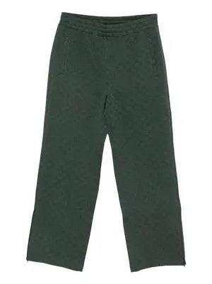 Gucci Logo-pattern Track Pants - Green