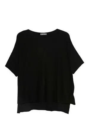 PHILO-SOFIE Asymmetric Shirt - Black
