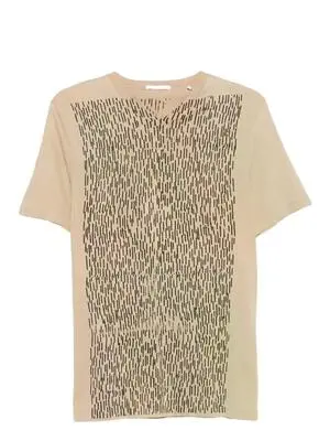 Helmut Lang Printed T Shirt - Neutrals