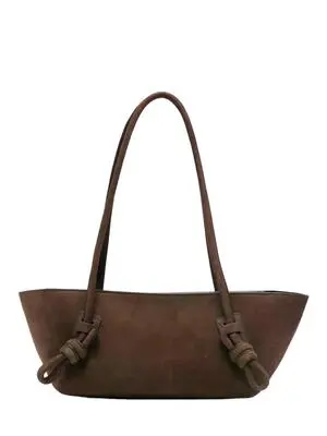 Hereu Fleca Knot-handle Shoulder Bag - Brown