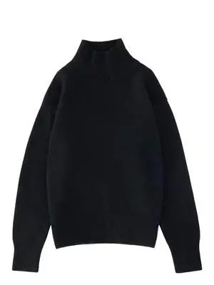 Studio Nicholson Patria Ribbed High-neck Sweater - Blue