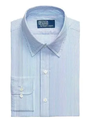 Polo Ralph Lauren Striped-pattern Long-sleeve Shirt - Blue