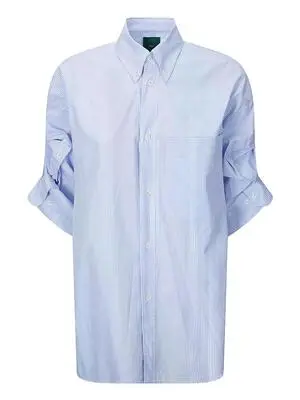 MAISON JEJIA Buba Striped Shirt - Blue