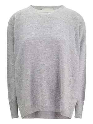 VERYBUSY Ribbed Cashmere Sweater - Grey