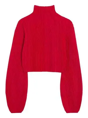 SPORTMAX Marmo Ribbed Turtleneck Sweater