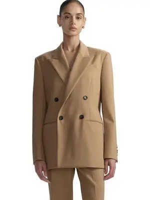 A.L.C. Calla Oversized Tailored Jacket - Desert Beige