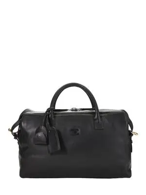 Chanel Lambskin Duffle Bag - Black