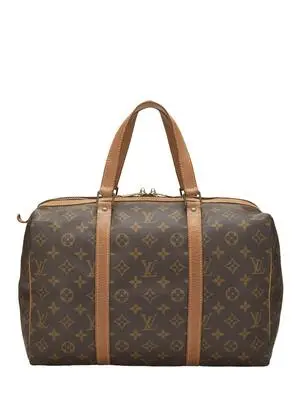 LOUIS VUITTON Monogram Sac Souple 35 - Brown