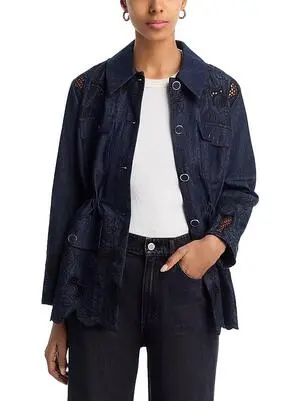 Veronica Beard Kiki Jacket - Indigo Rinse
