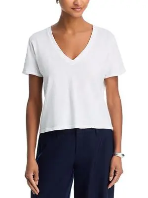 PERFECTWHITETEE Beckett V-Neck Tee White