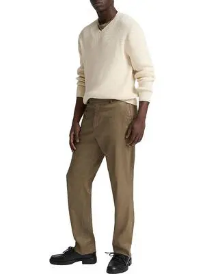 Vince Owen Extended Tab Trousers - Kalamata