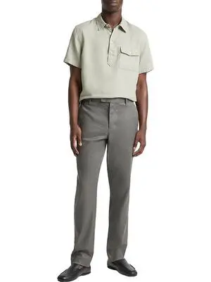Vince Owen Extended Tab Trousers - Slate