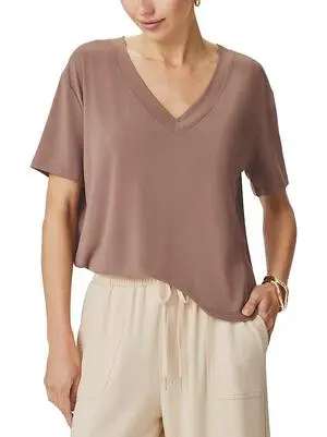 Splendid Splendid Kacey V-Neck Tee Wicker