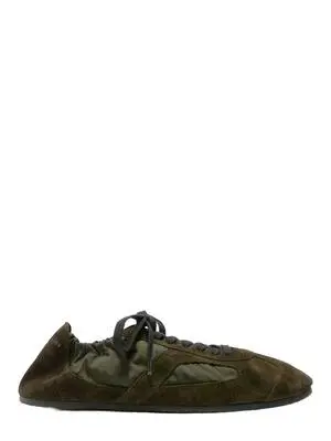 Proenza Schouler Suede Soft Track Sneakers - Green