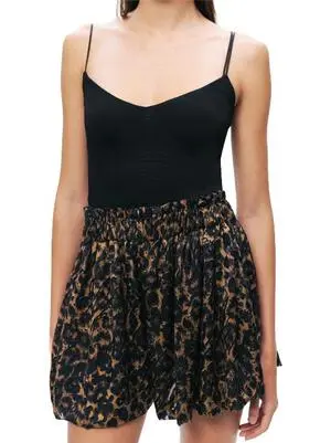 NOCTURNE Printed Mini Shorts - Multi-colored