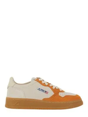 AUTRY Medalist Low Top Sneakers - Orange