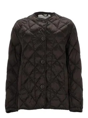Max Mara Quilted Jacket - Brown
