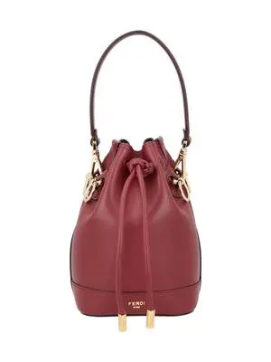 Fendi Mon Tresor Bucket Bag - Bordeaux