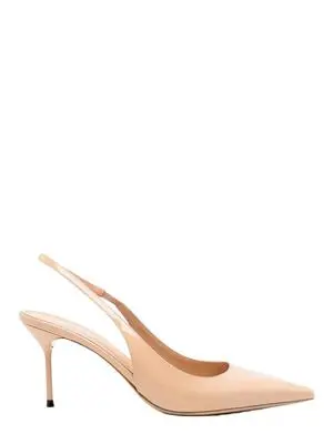Paris Texas Lidia Slingback Pumps - Neutrals