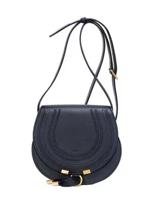 Chloé Small Marcie Shoulder Bag - Black
