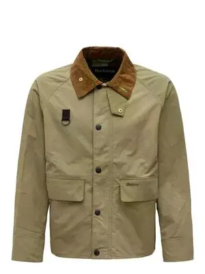 Barbour Corduroy Collar Jacket - Green
