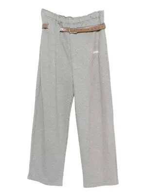 MAGLIANO Buckle-belt Track Pants - Grey