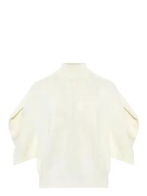 Issey Miyake Puff-sleeve Sweater - Neutrals