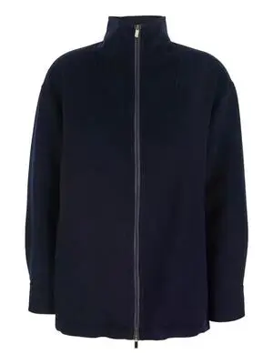 Max Mara Zip Jacket - Blue
