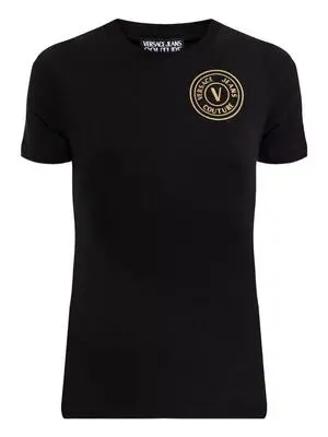 Versace Logo-print T-shirt - Black