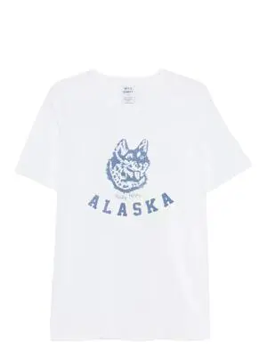 WILD DONKEY Alaska Graphic T-shirt - White