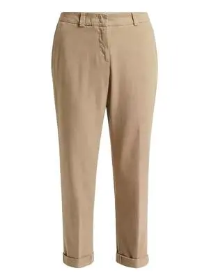 Peserico Straight Leg Trousers - Neutrals
