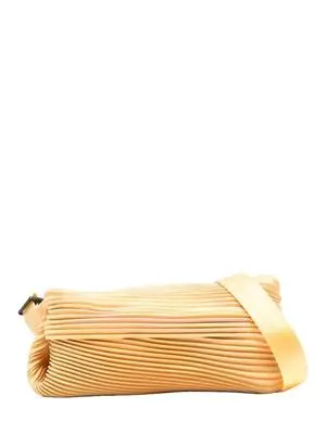 Issey Miyake Pleated Belt Bag Orange
