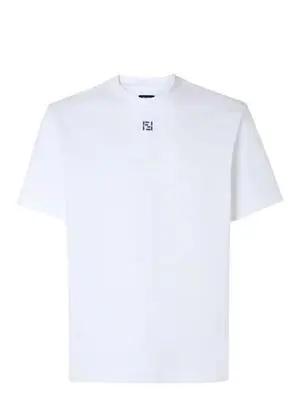 Fendi Embroidered T-shirt - White