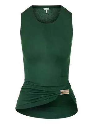 Loewe Sleeveless Tank Top - Green