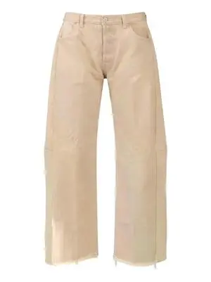B Sides Customised Frayed-hem Jeans - Neutrals