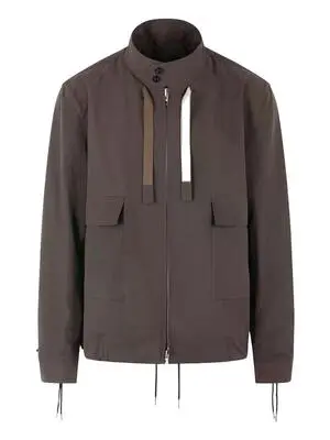 Sacai Patch-pocket Jacket - Brown