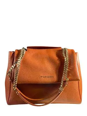 ORTIGNI Sveva Sense Midi Dollar Shoulder Bag - Orange