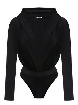 ANNAFOXY Allure Noir Hooded Top