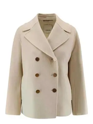 Max Mara Double-breasted Jacket - Neutrals
